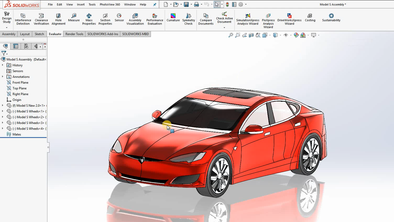 TESLA Model S CAD Files — Mahdi Designs