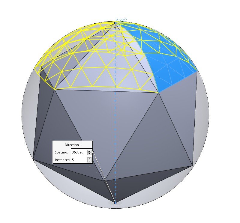 Model Any Geodesic Polyhedron in CAD — Mahdi Designs