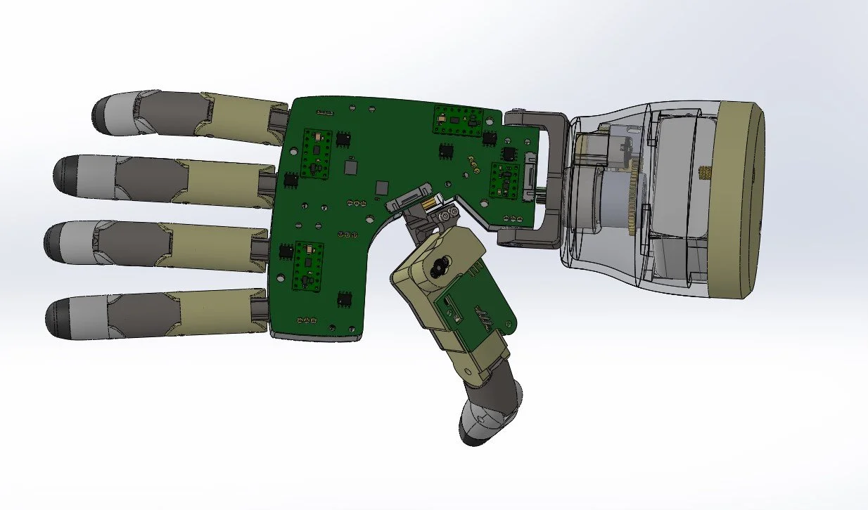 Compact Bionic Hand Design — Mahdi Designs
