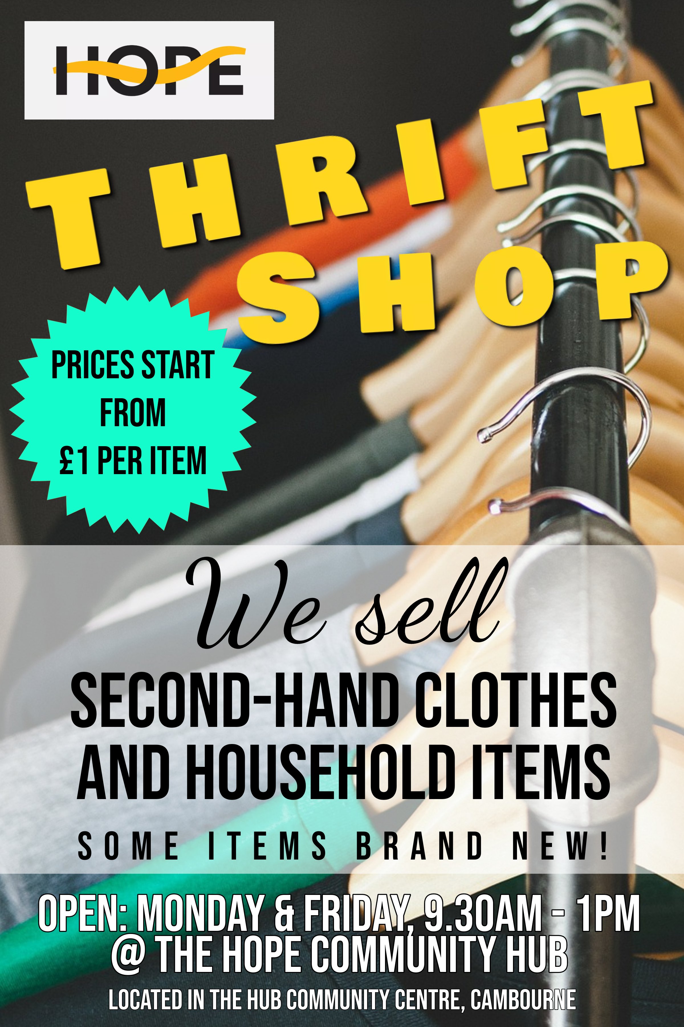 Community Hub - Cambourne — Hope Against Poverty- Reg No.13003252