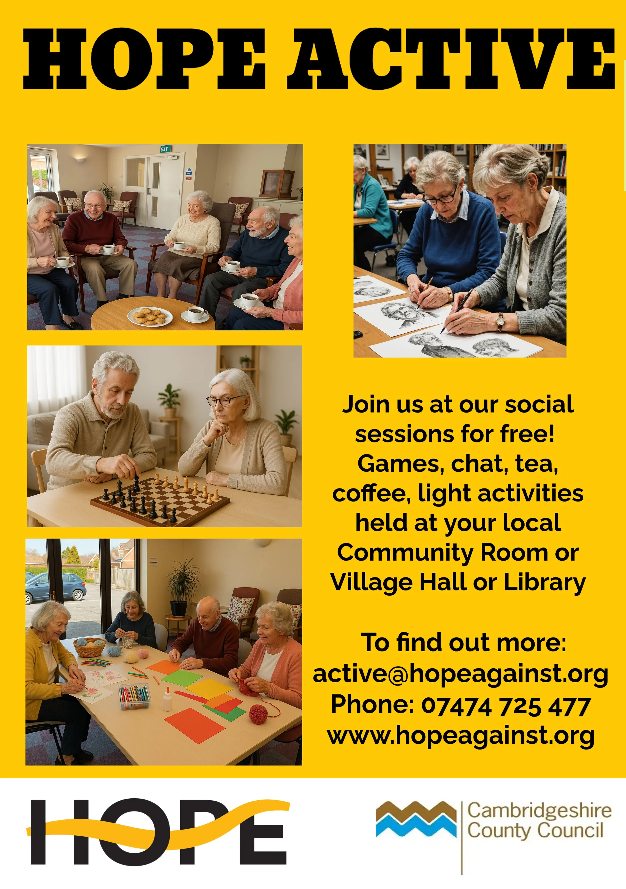 Hope Active — Hope Against Poverty- Reg No.13003252