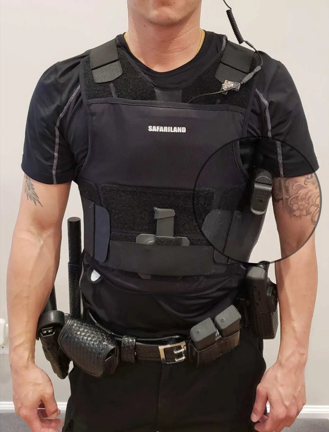 Police Velcro Vest Holster — Gladius Holsters