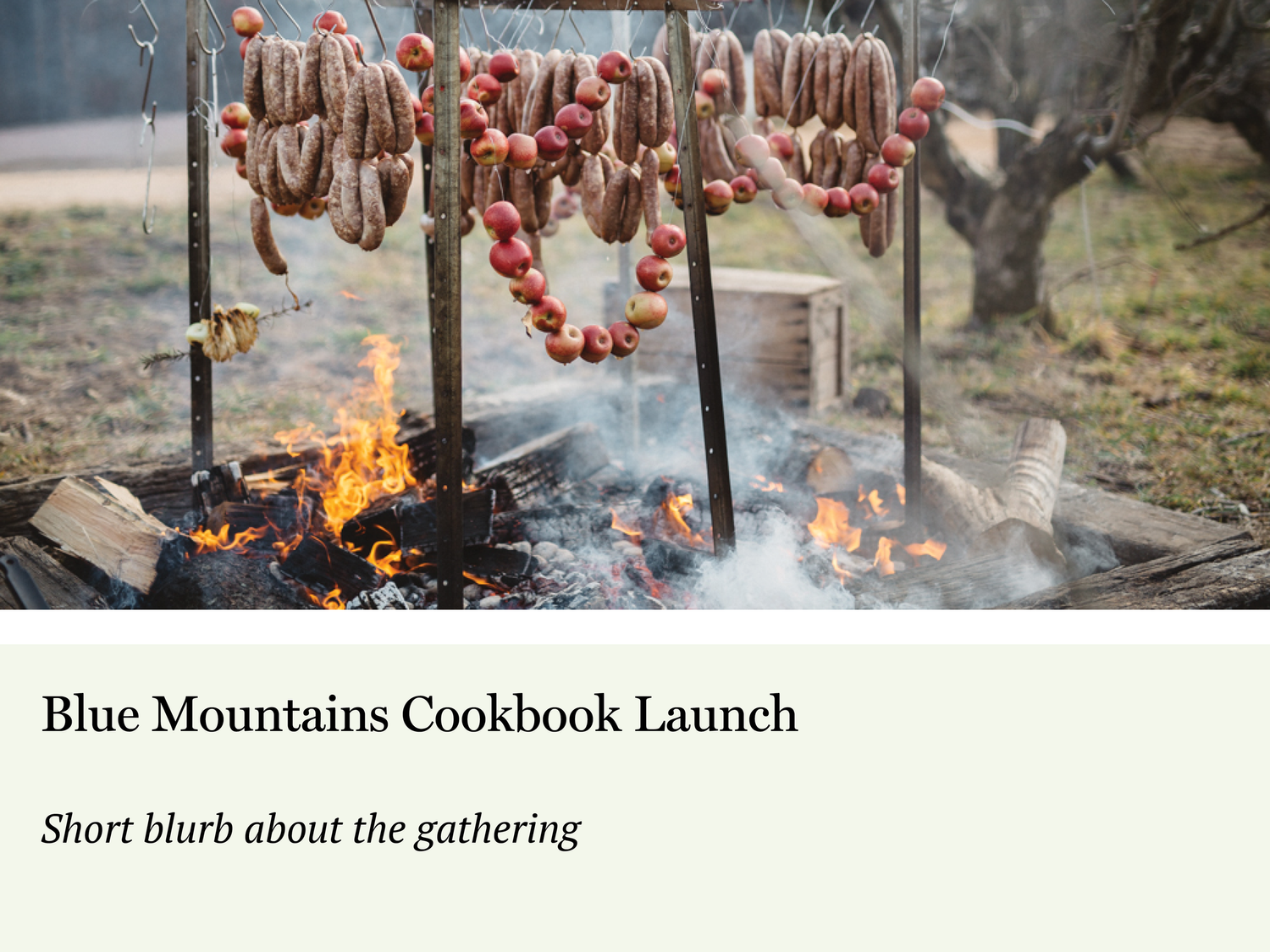 Branded Events — Wild Kitchen