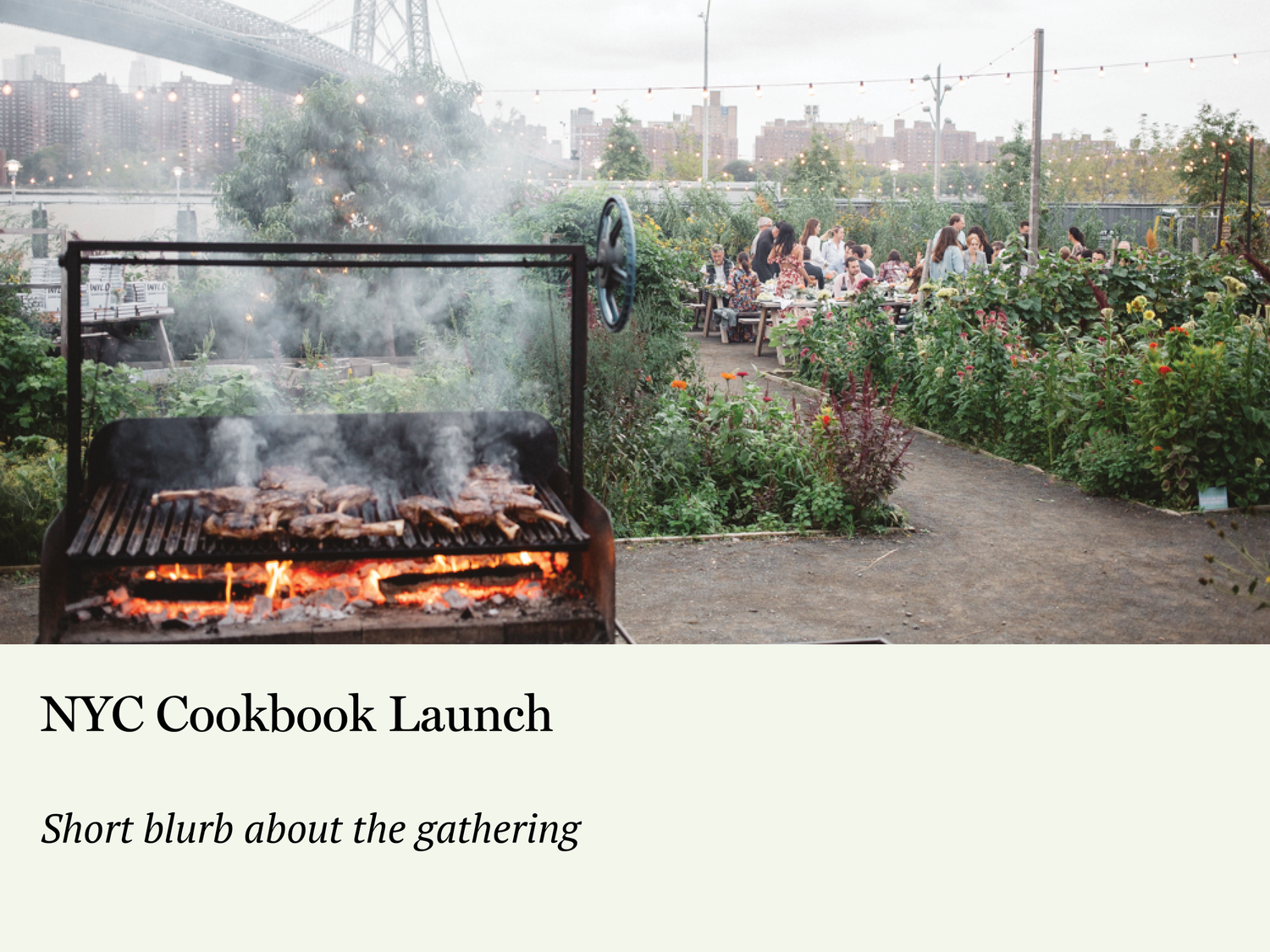 Branded Events — Wild Kitchen