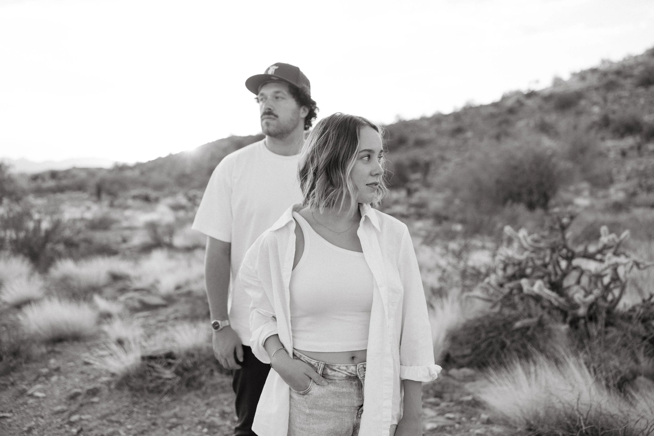 Golden Light in the Arizona Desert // Dale + Ellie — Marissa Nichole ...