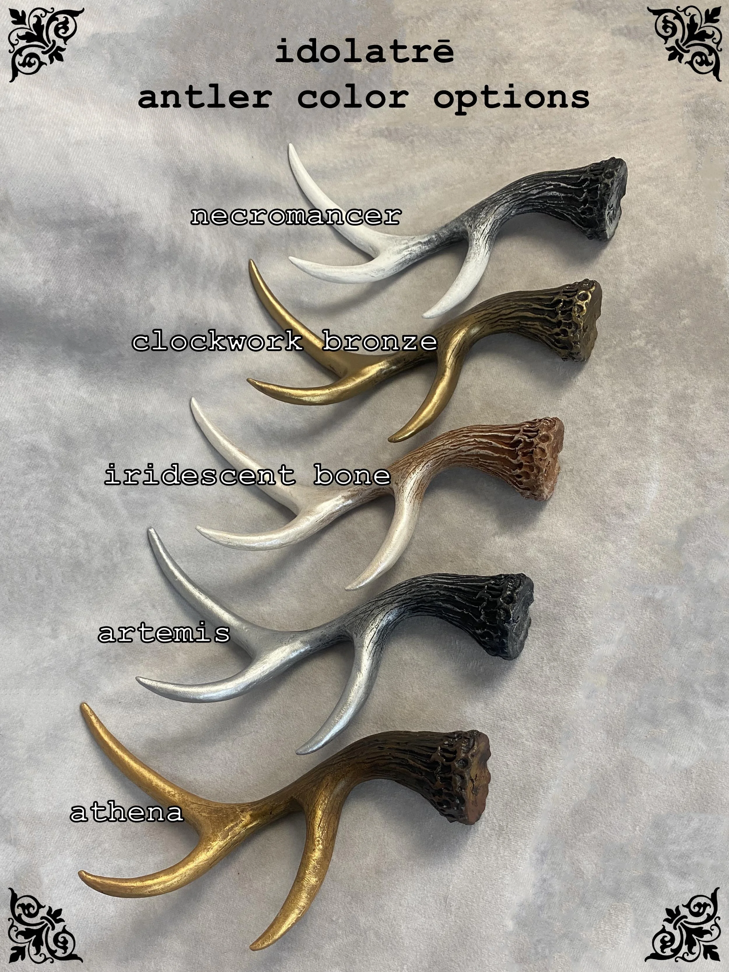 6 Point Antler Fantasy Headband — idolatrē