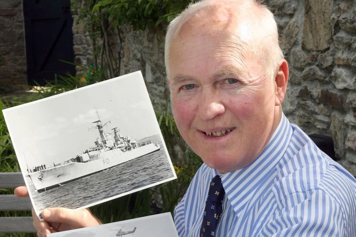 Commodore Tony Morton DSC (1940–2026) — HMS Ardent Association