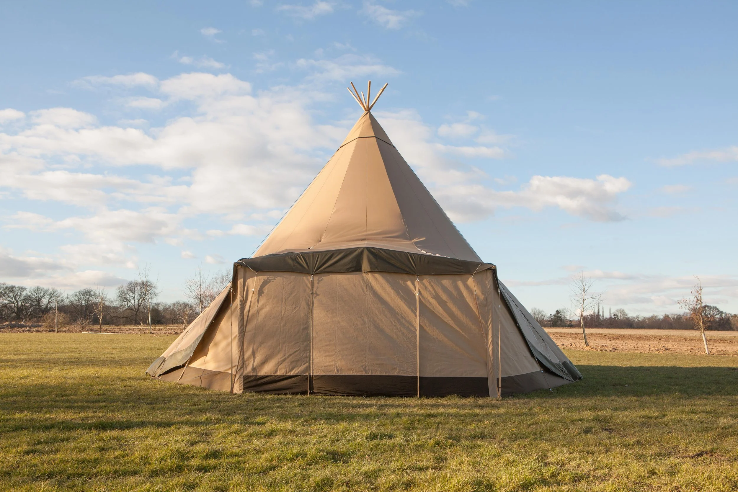 Canvas Wall Extensions | Ideal for a Stage or Bar in Your Tipi — Mikata ...