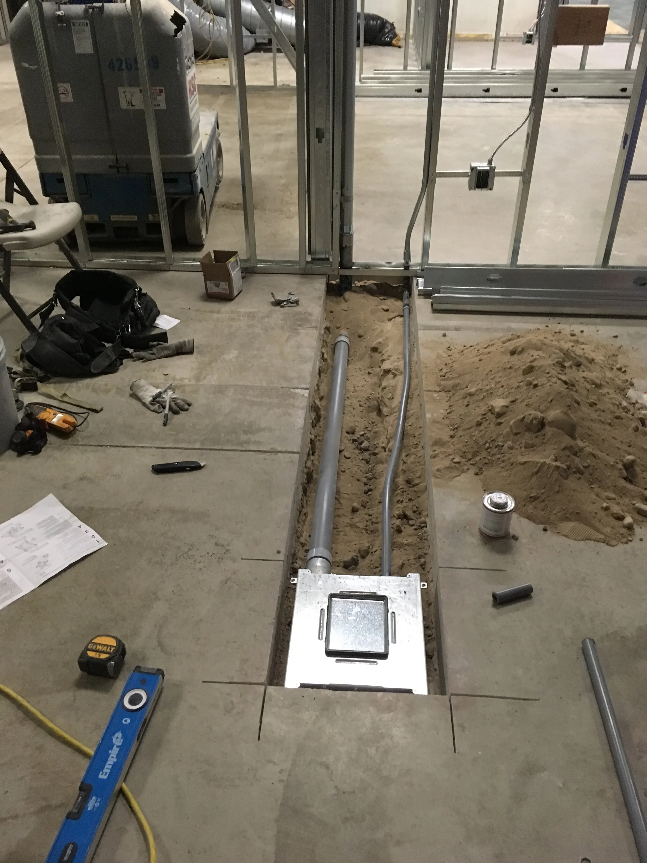 Project Gallery Commercial Electrical — SDS CONSTRUCTION LLC