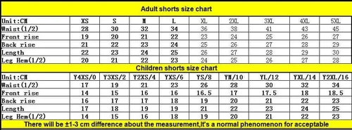 Sizing Charts — Infinity Athletics