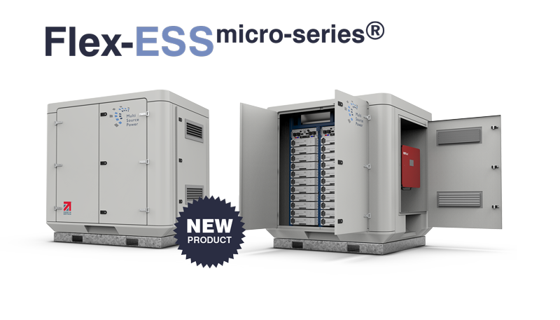 New Product - Flex-ESS Micro-Series — Multi Source Power