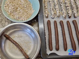 Homemade Greek Breadsticks aka Kritsinia with Carob — Greek Cooking ...