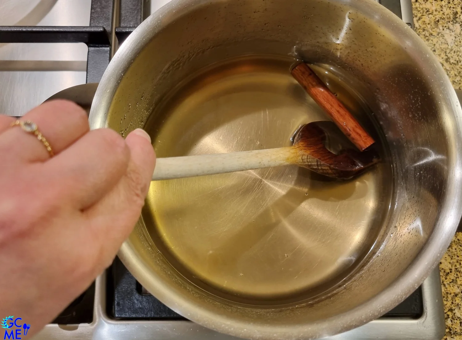 Greek Christmas Haslamas i.e. Melomakarono in a pan — Greek Cooking ...