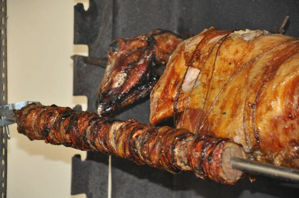 Greek Lamb Country Style with Potatoes, Peppers and Cheese aka Arnaki ...