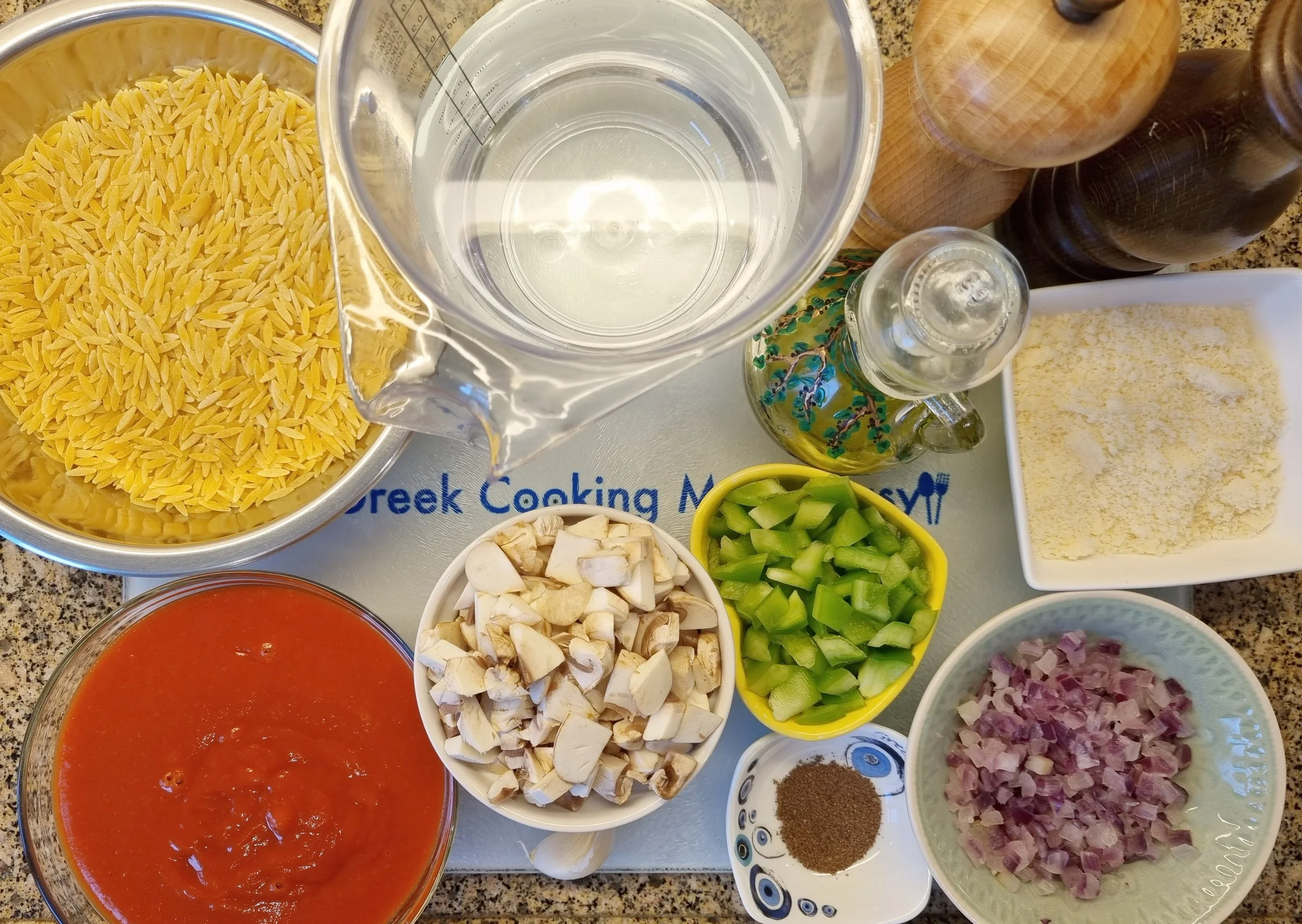 Oven Baked Greek Orzo aka Kritharaki in clay Pot — Greek Cooking Made Easy