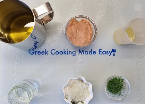 Fish Roe Salad/Dip aka Taramosalata Fluffy Mousse Made Easy — Greek ...