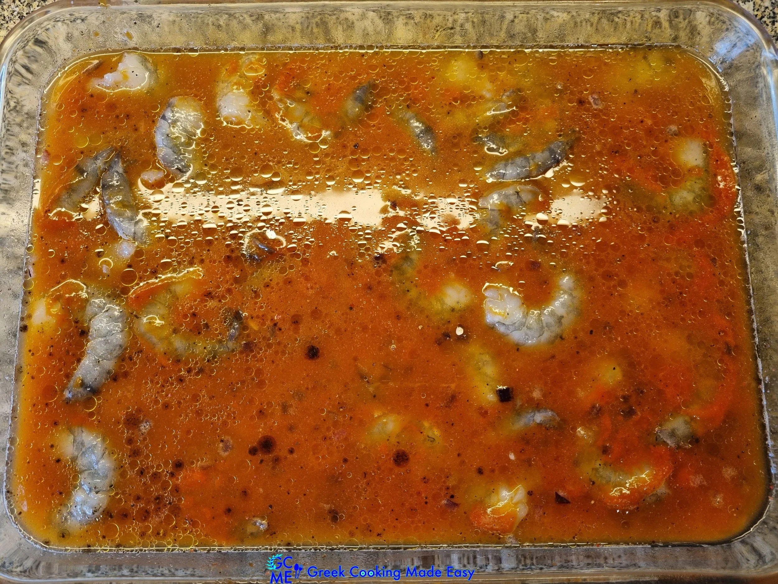 Oven Baked Greek Orzo aka Kritharaki with Prawns — Greek Cooking Made Easy
