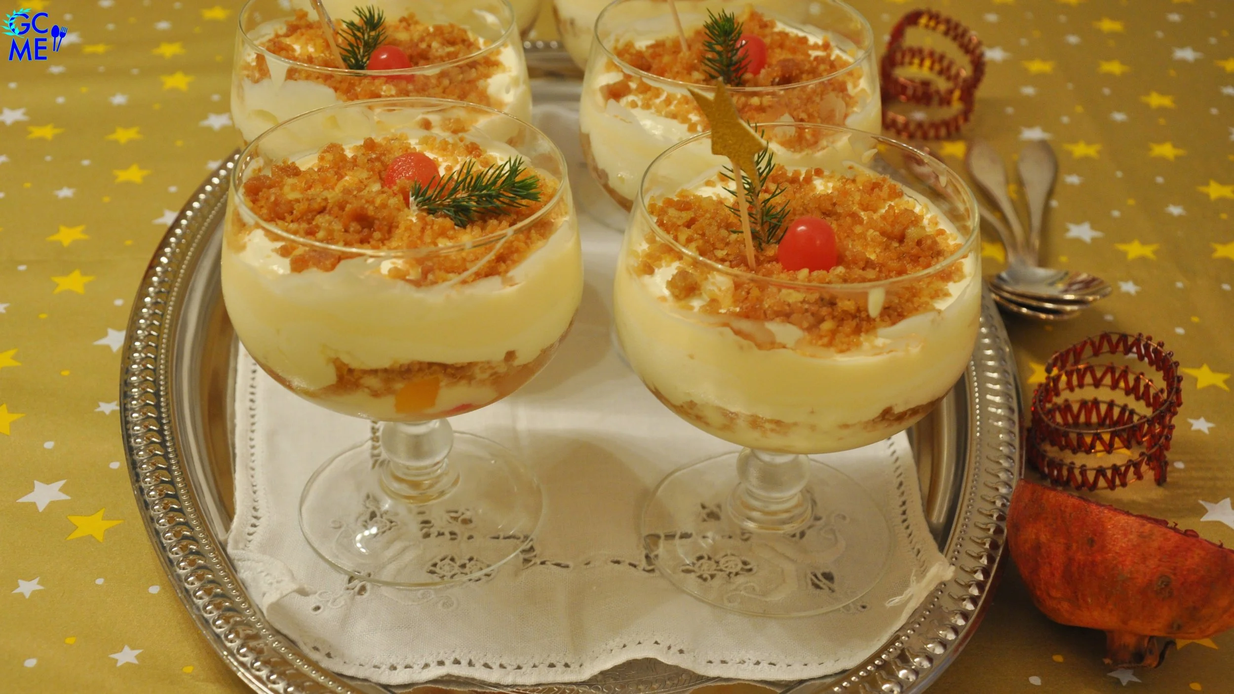 Trifle Dessert with Melomakarona i.e. Greek Christmas cookies — Greek ...