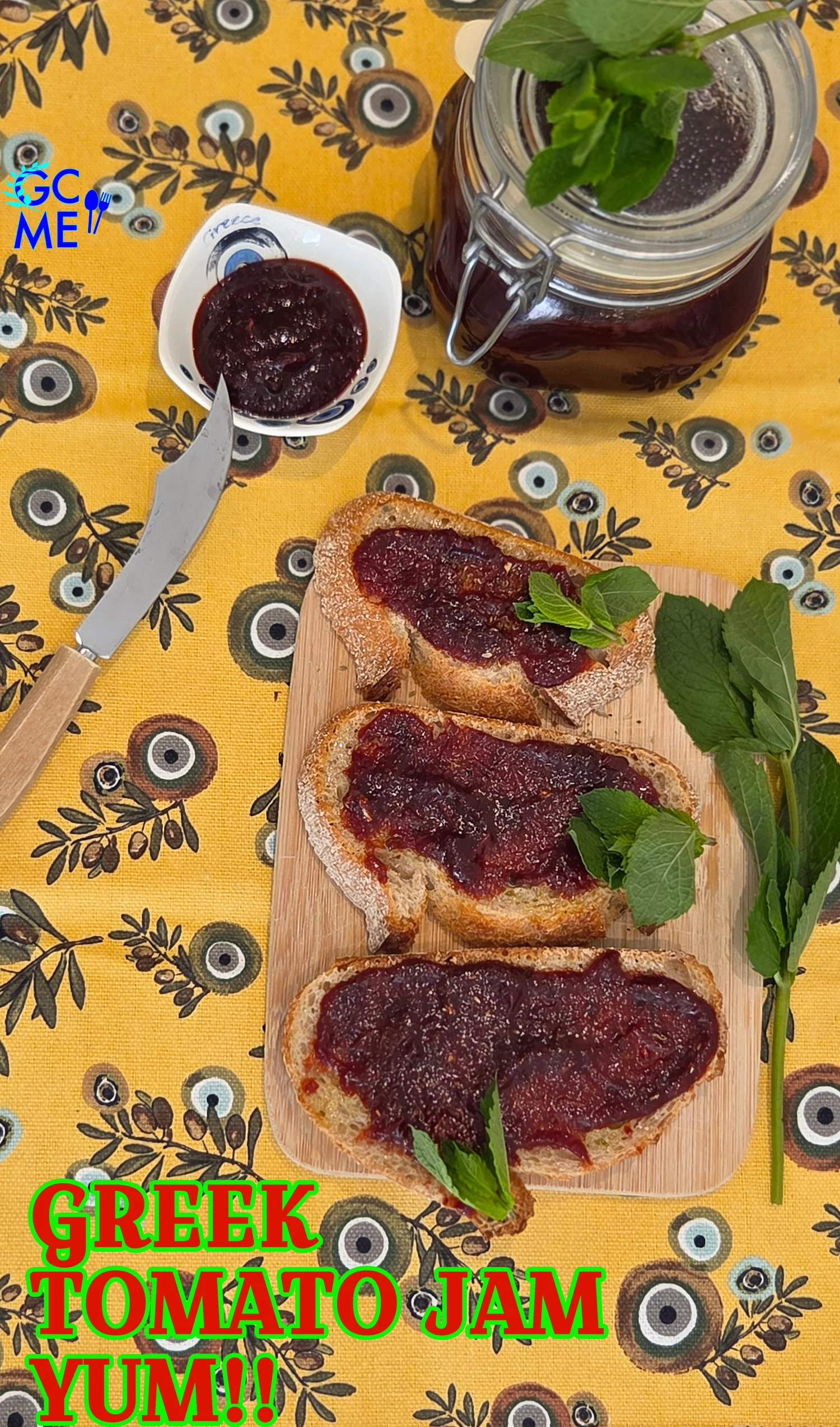 How to make Greek Tomato Jam Yum — Greek Cooking Made Easy