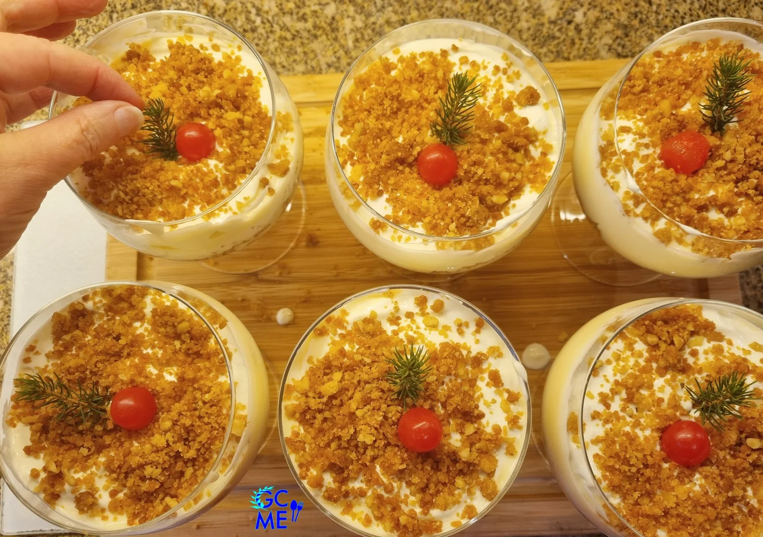 Trifle Dessert with Melomakarona i.e. Greek Christmas cookies — Greek ...