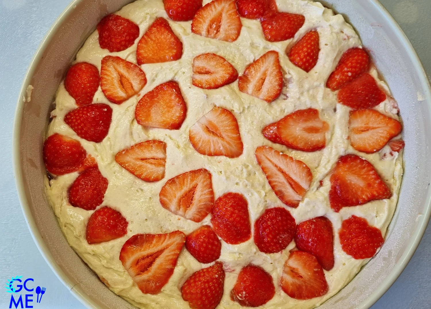 Strawberry Cake for Spring — Greek Cooking Made Easy