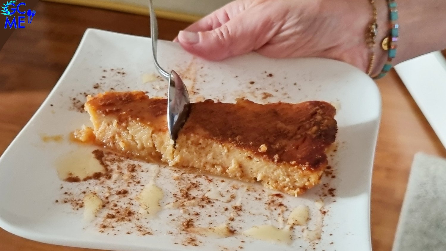 Crustless Greek Honey Cheesecake aka Melopita from Sifnos Island ...