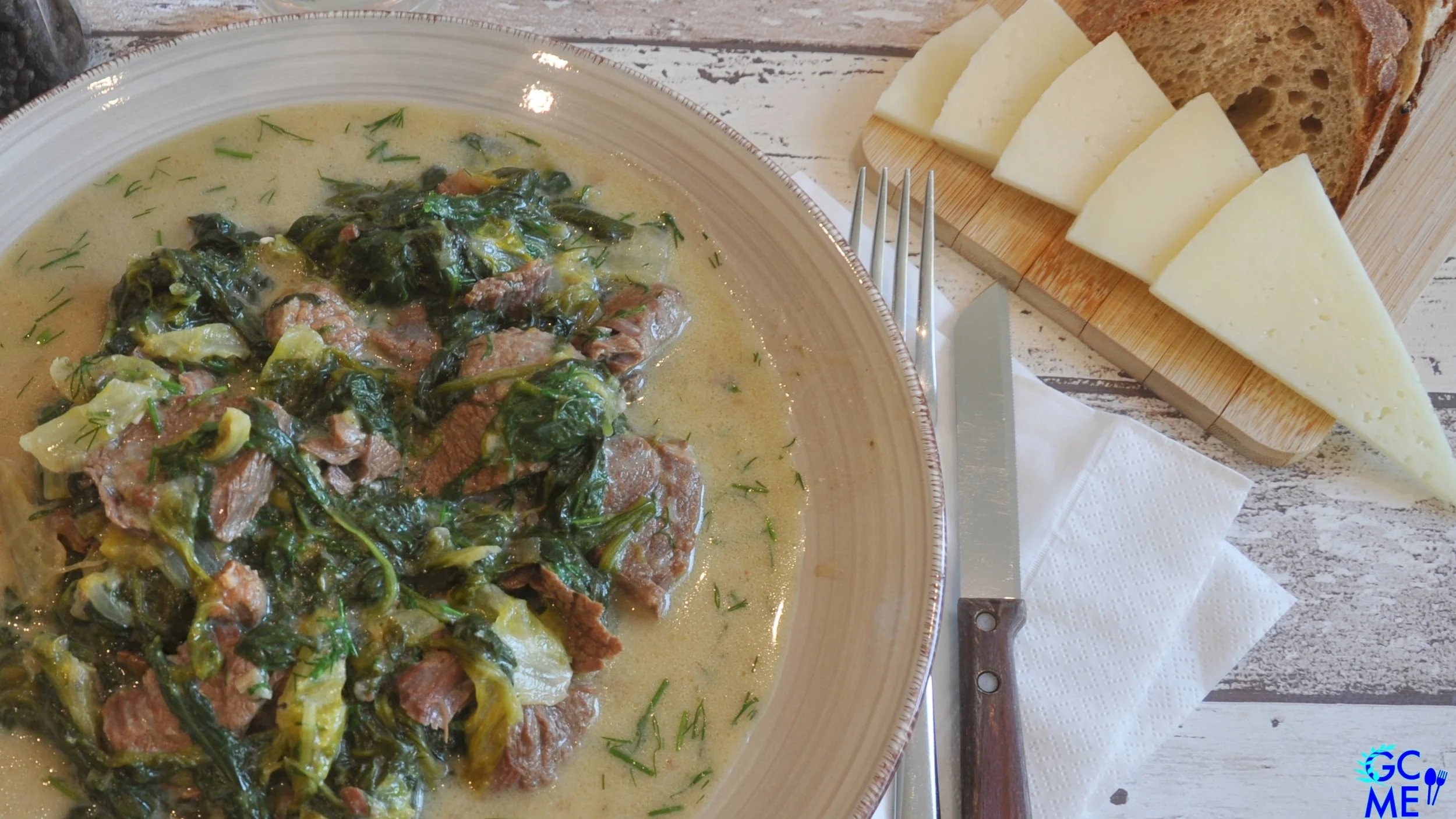 Beef Fricassee with Egg Lemon (avgolemono) sauce in pressure Cooker ...