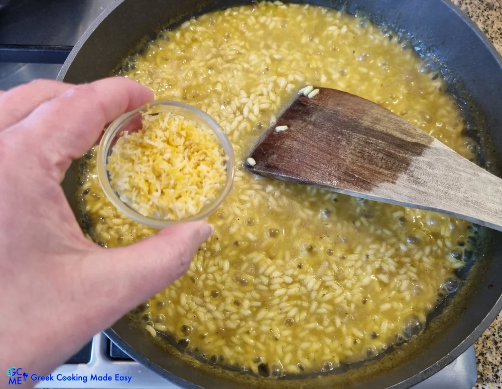 How to easily prepare Creamy Risotto with Saffron and Botarga aka ...