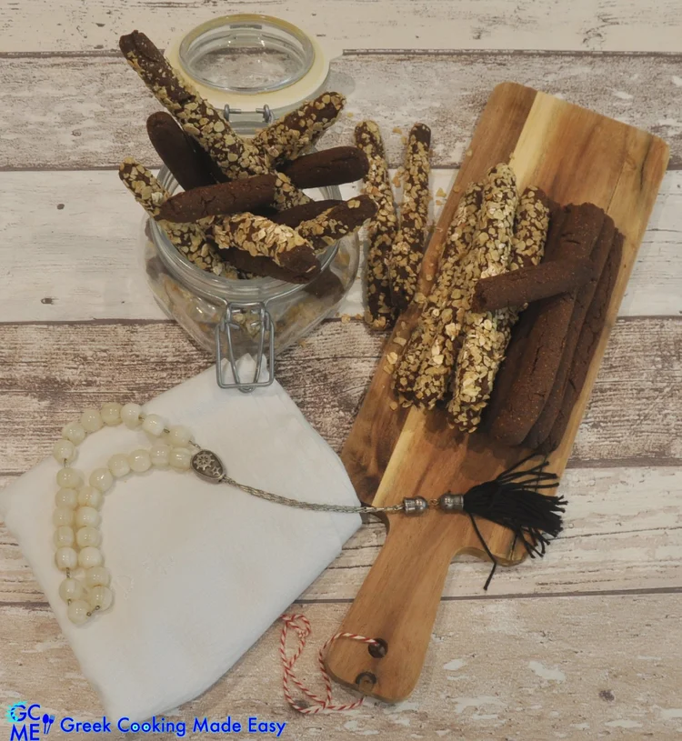 Homemade Greek Breadsticks aka Kritsinia with Carob — Greek Cooking ...
