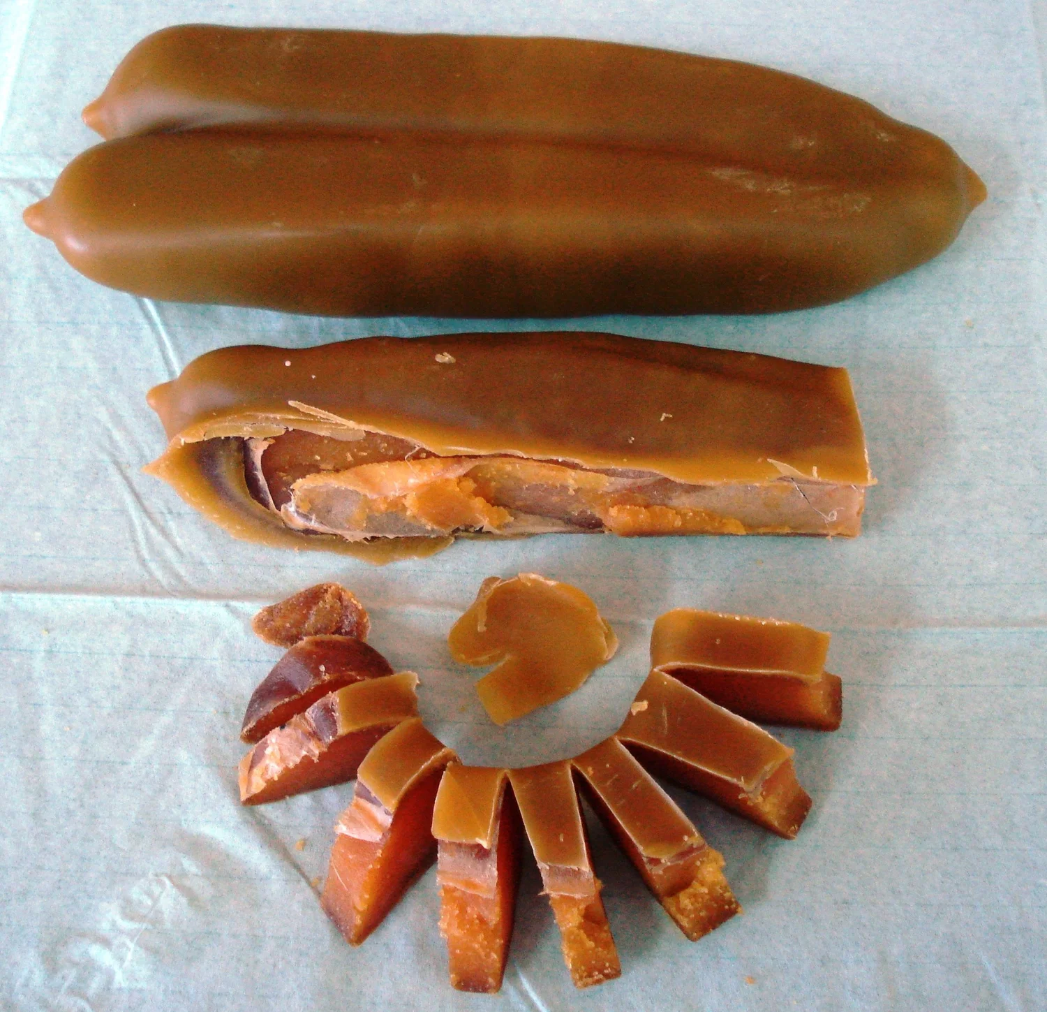 Bottarga (botargo, fish roe or avgotaraho) Canapés — Greek Cooking Made ...