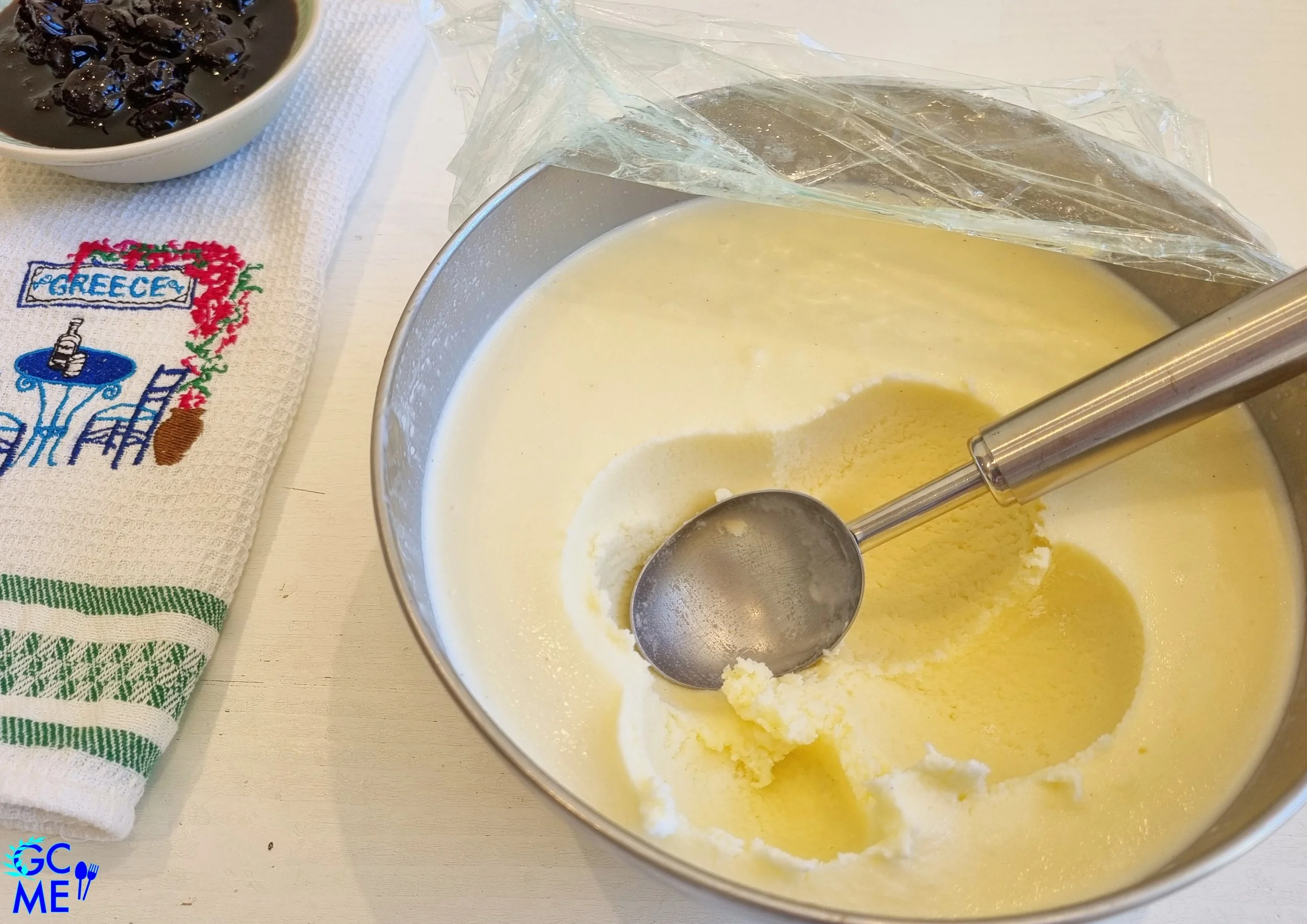 Homemade Greek Kaimaki Ice Cream without ice cream machine — Greek ...