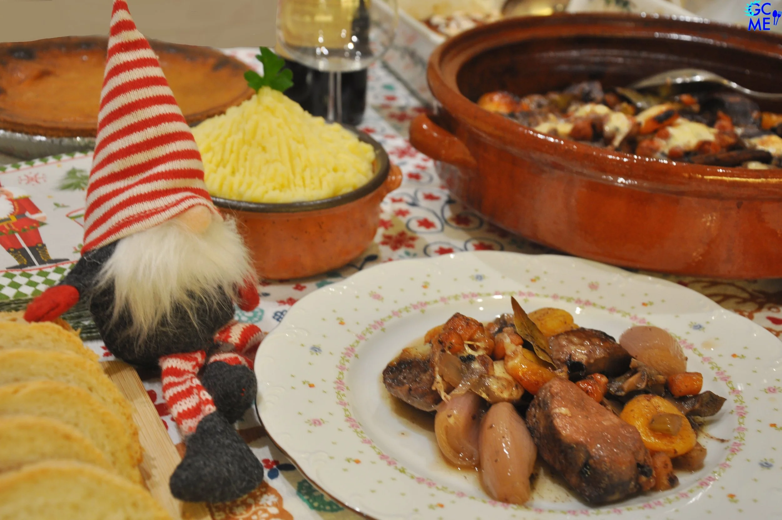 Wild Boar in Clay pot with Apricots and Cheese — Greek Cooking Made Easy