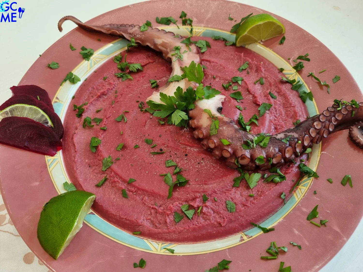 Greek Fava i.e. Yellow Split Peas with boiled beets — Greek Cooking ...