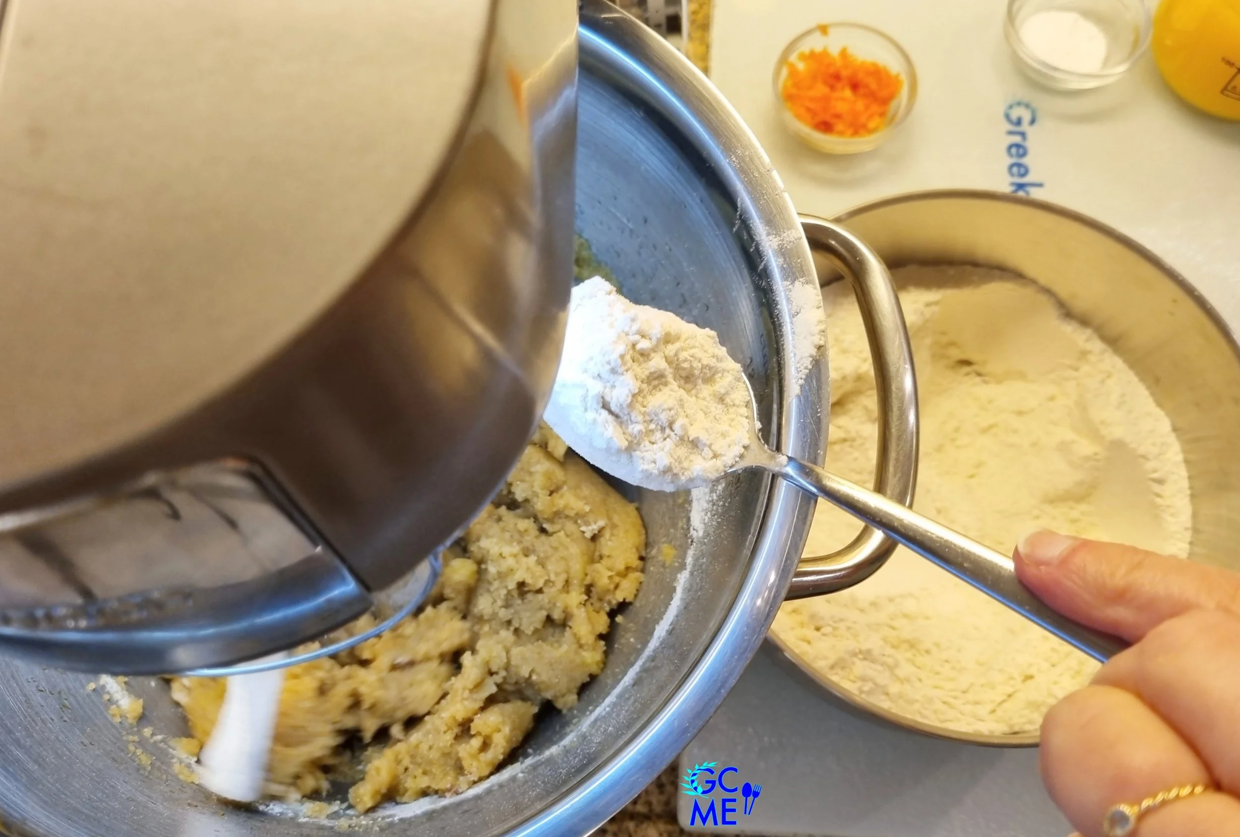 Greek Christmas Haslamas i.e. Melomakarono in a pan — Greek Cooking ...