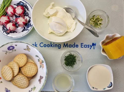 Bottarga (botargo, fish roe or avgotaraho) Canapés — Greek Cooking Made ...