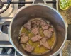 Beef Fricassee with Egg Lemon (avgolemono) sauce in pressure Cooker ...