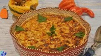 Savoury Tart with Pumpkin and Katiki cheese — Greek Cooking Made Easy