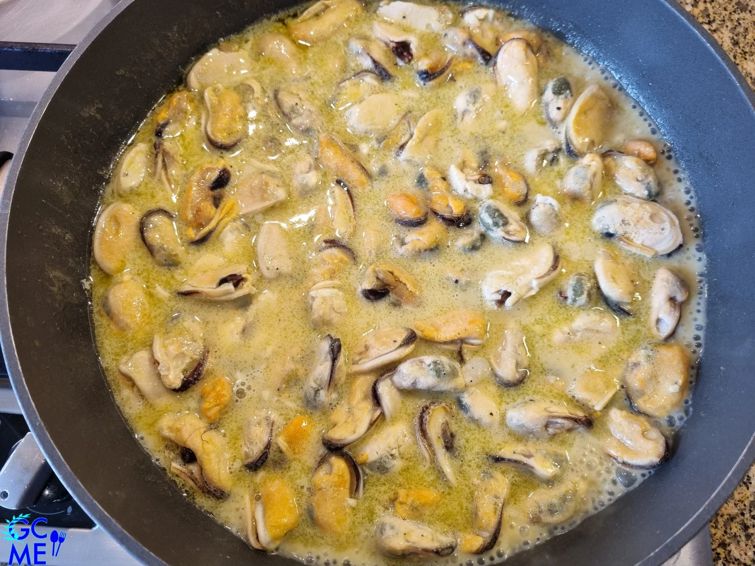 Spicy Greek Mussels Saganaki with Mustard Sauce and Feta — Greek ...