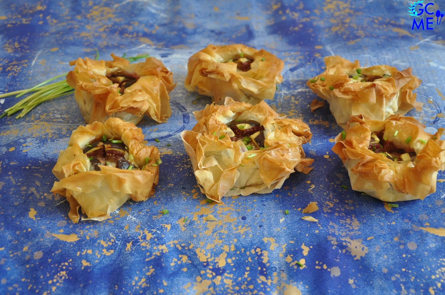 Baked Phyllo Parcels with Figs and Cheese — Greek Cooking Made Easy