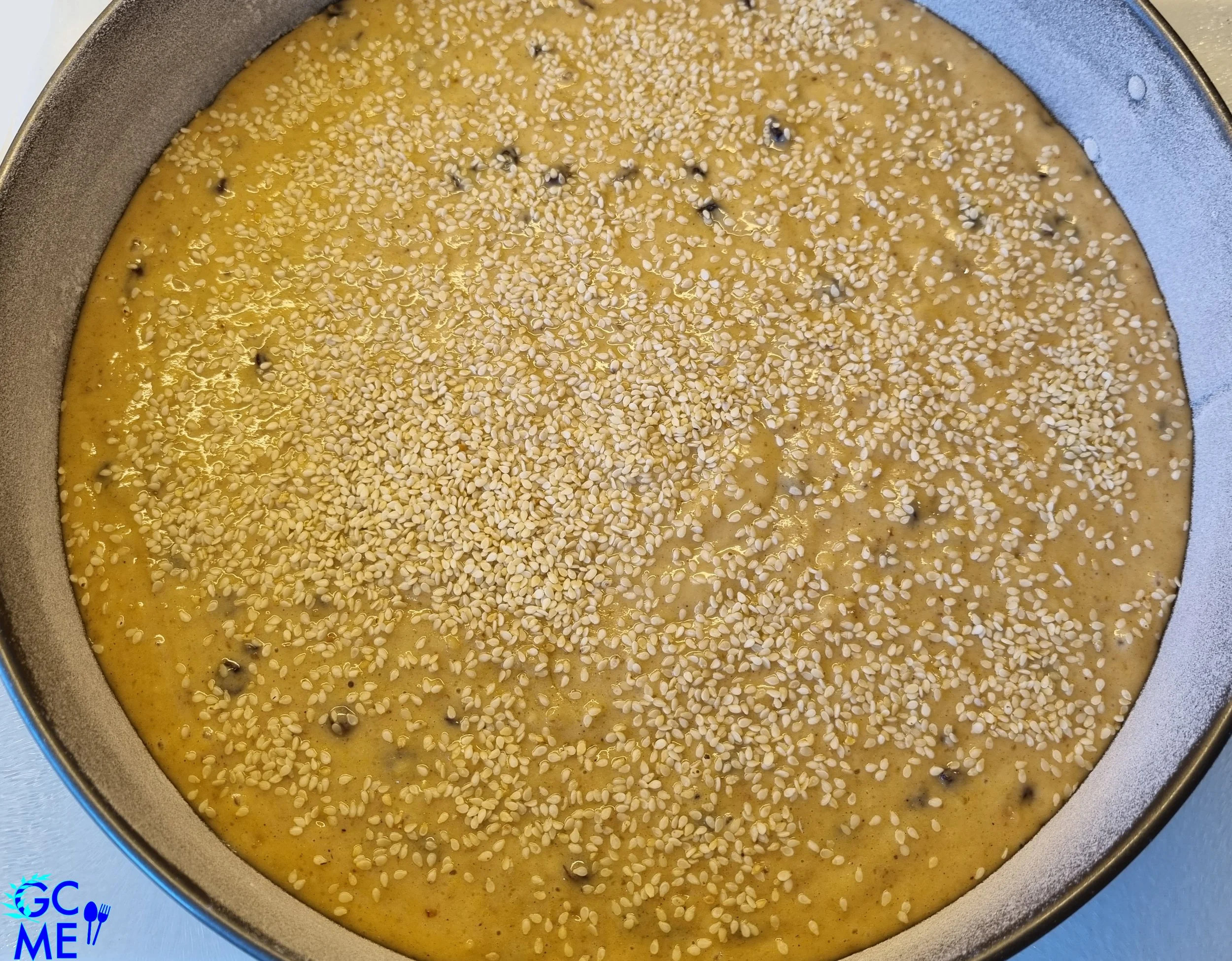 Fanouropita Cake for lost things with wine — Greek Cooking Made Easy