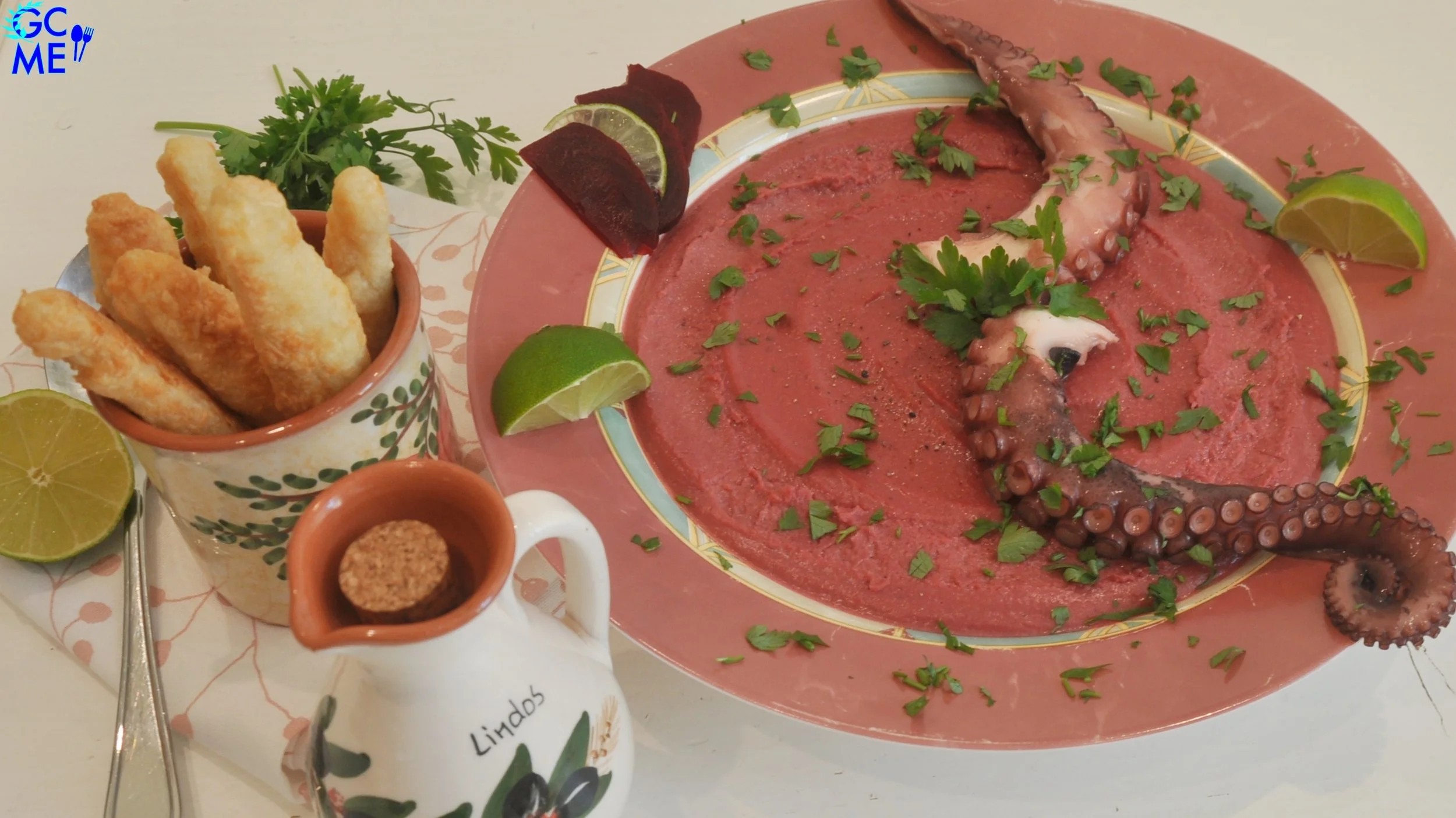 Greek Fava i.e. Yellow Split Peas with boiled beets — Greek Cooking ...