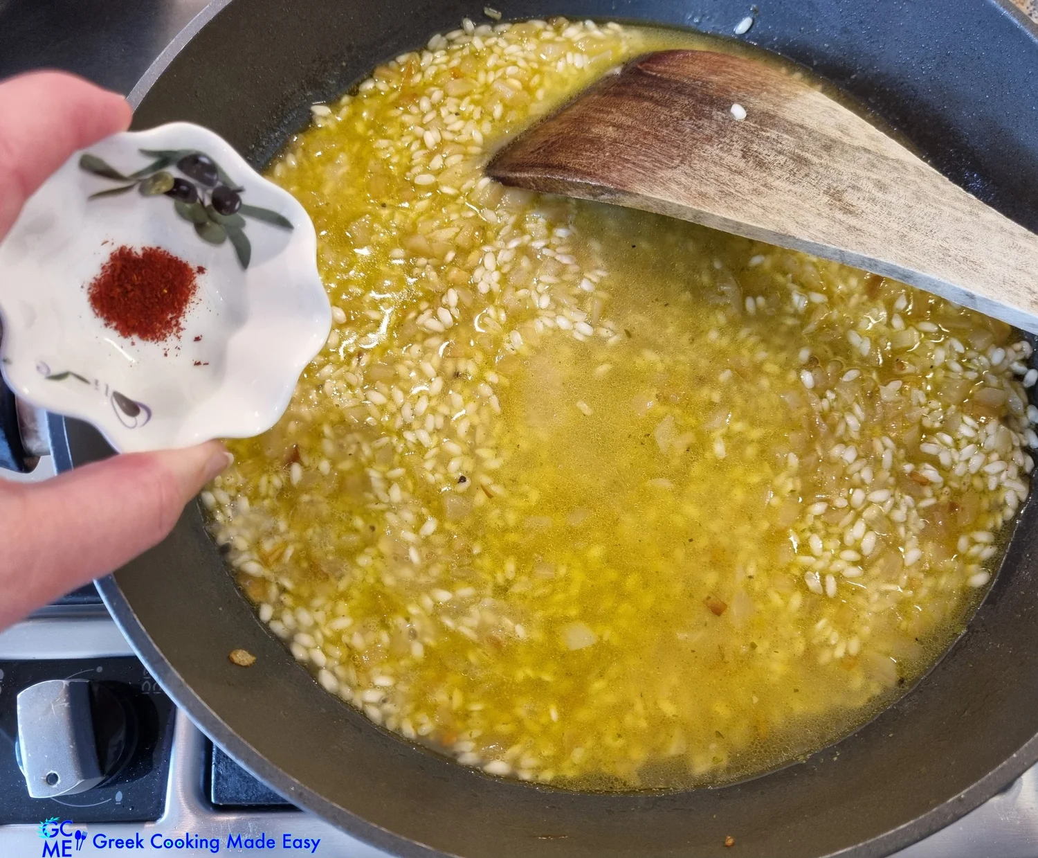 How to easily prepare Creamy Risotto with Saffron and Botarga aka ...