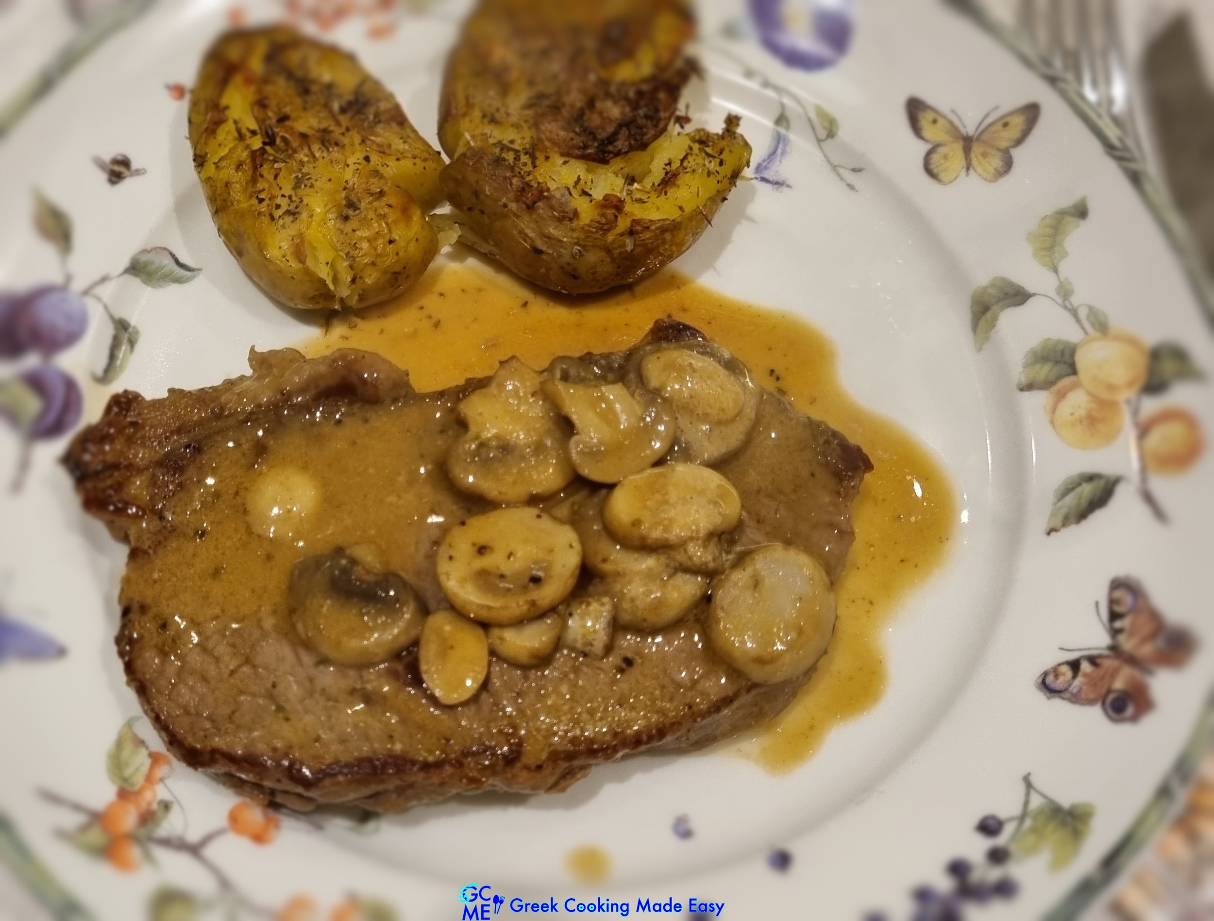 Greek and Cypriot Smashed Potatoes — Greek Cooking Made Easy