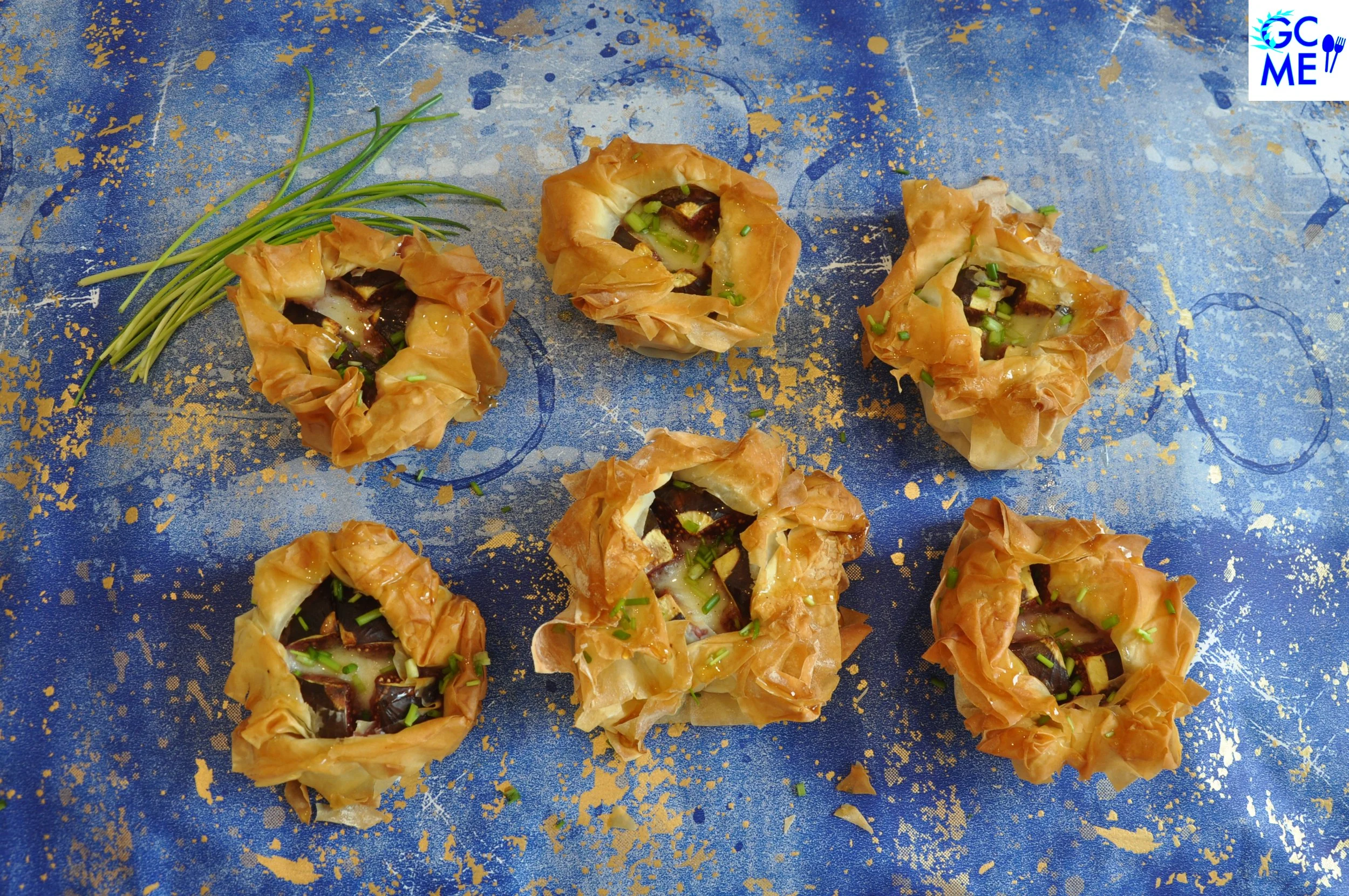 Baked Phyllo Parcels with Figs and Cheese — Greek Cooking Made Easy