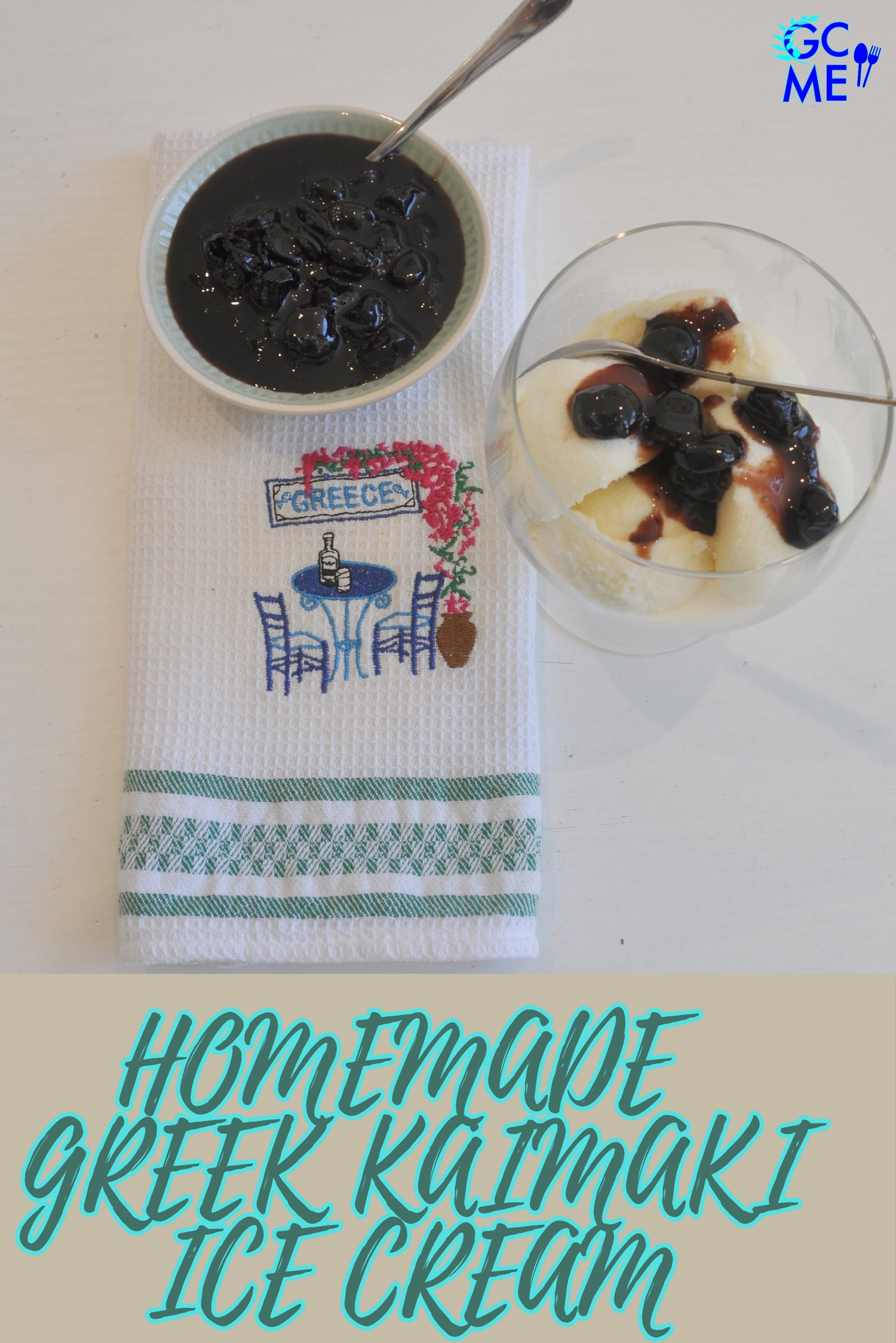 Homemade Greek Kaimaki Ice Cream without ice cream machine — Greek Cooking Made Easy