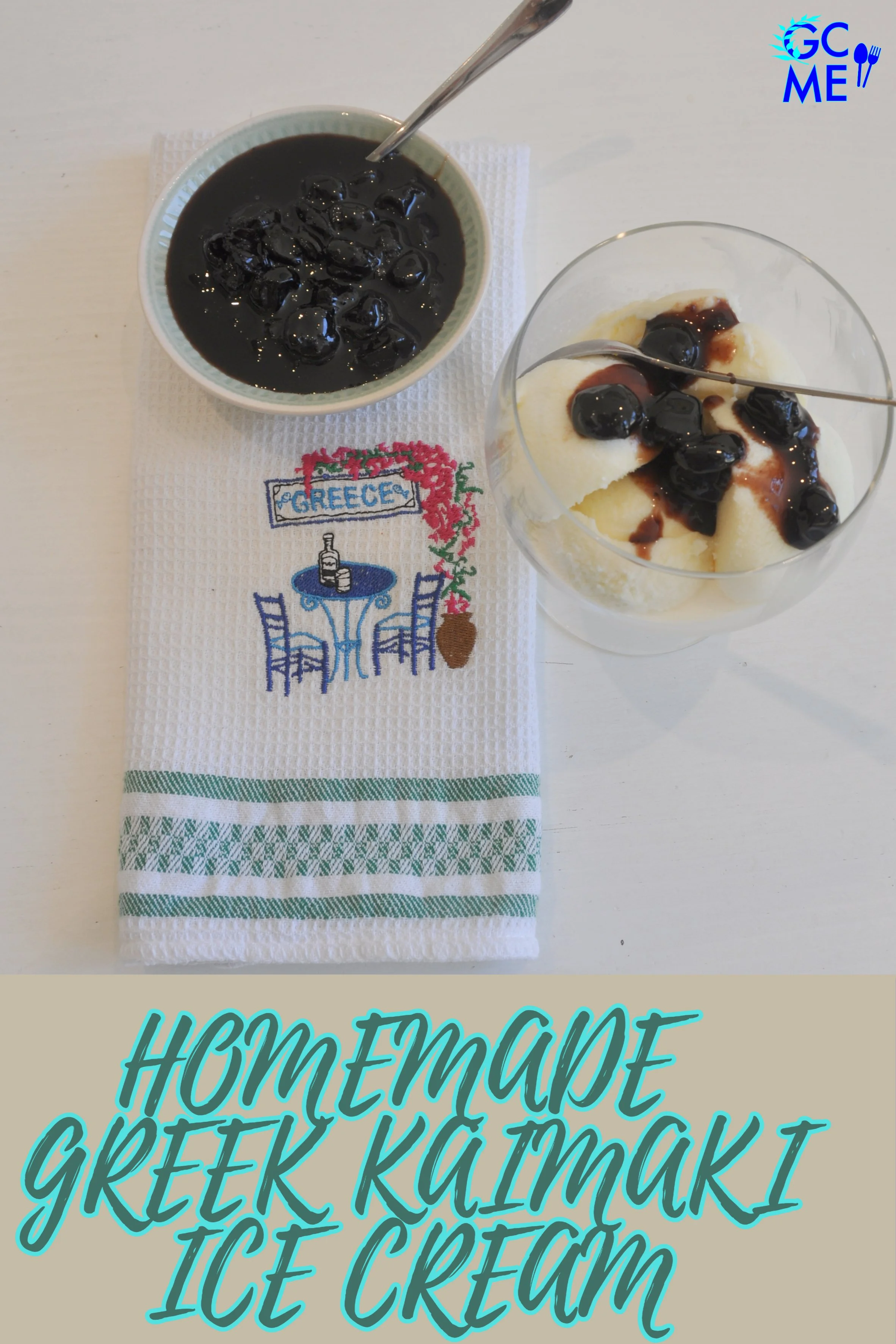 Homemade Greek Kaimaki Ice Cream without ice cream machine — Greek ...