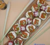 Bottarga (botargo, fish roe or avgotaraho) Canapés — Greek Cooking Made ...