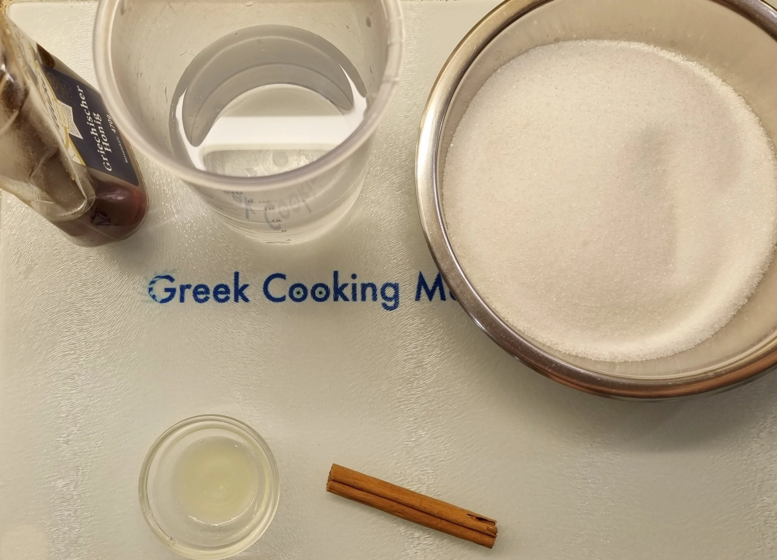 Greek Christmas Haslamas i.e. Melomakarono in a pan — Greek Cooking ...