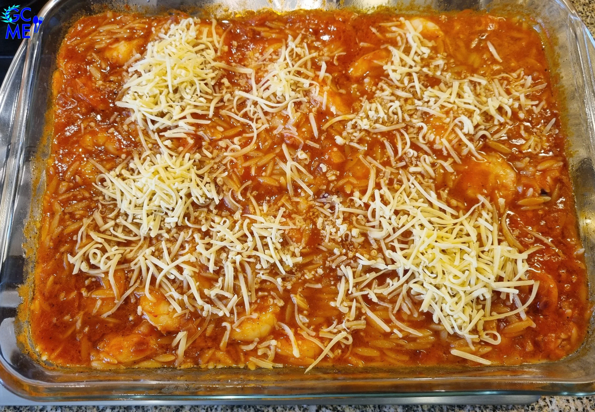 Oven Baked Greek Orzo aka Kritharaki with Prawns — Greek Cooking Made Easy