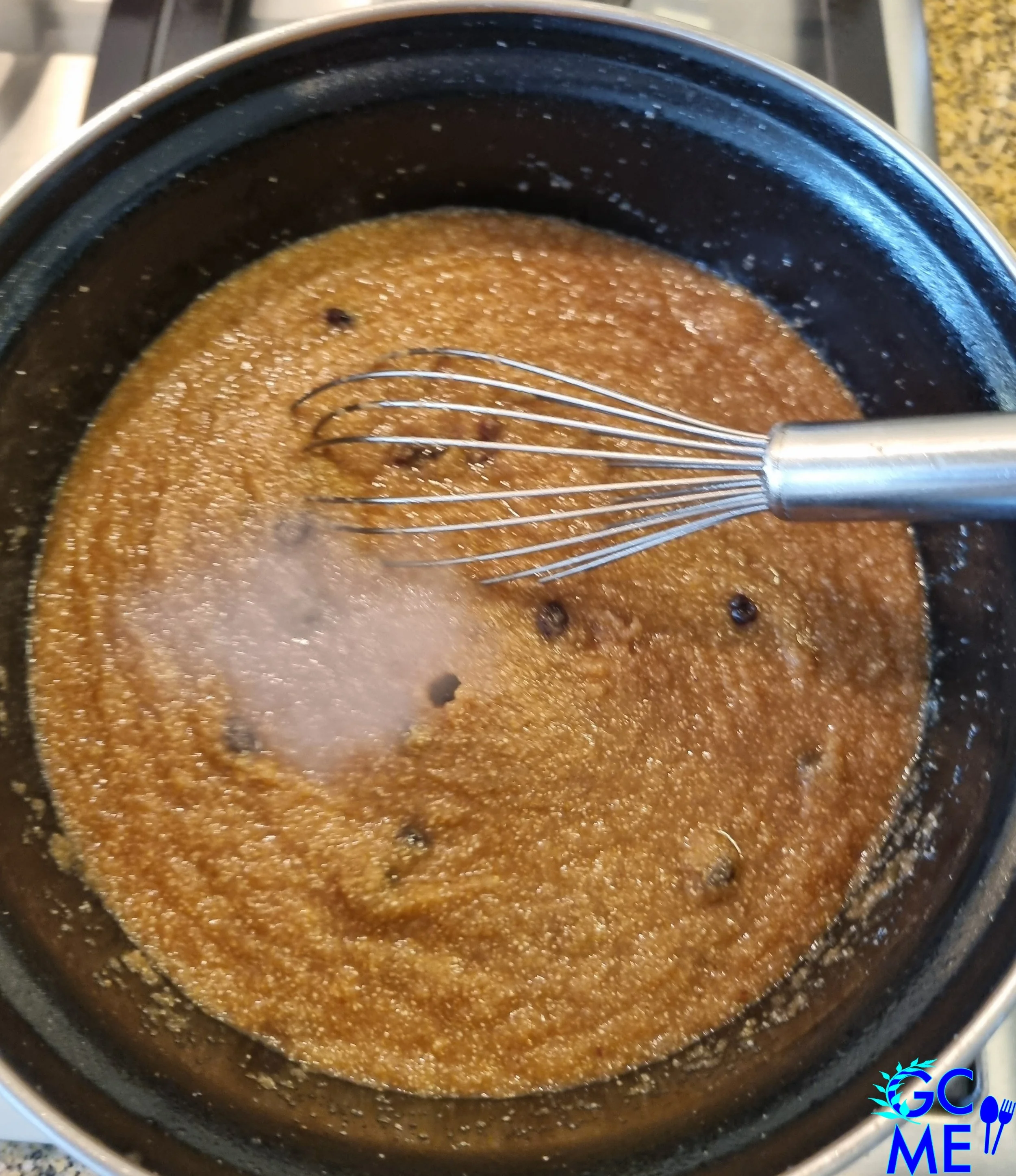 Greek Semolina Halva with Honey Made Easy — Greek Cooking Made Easy